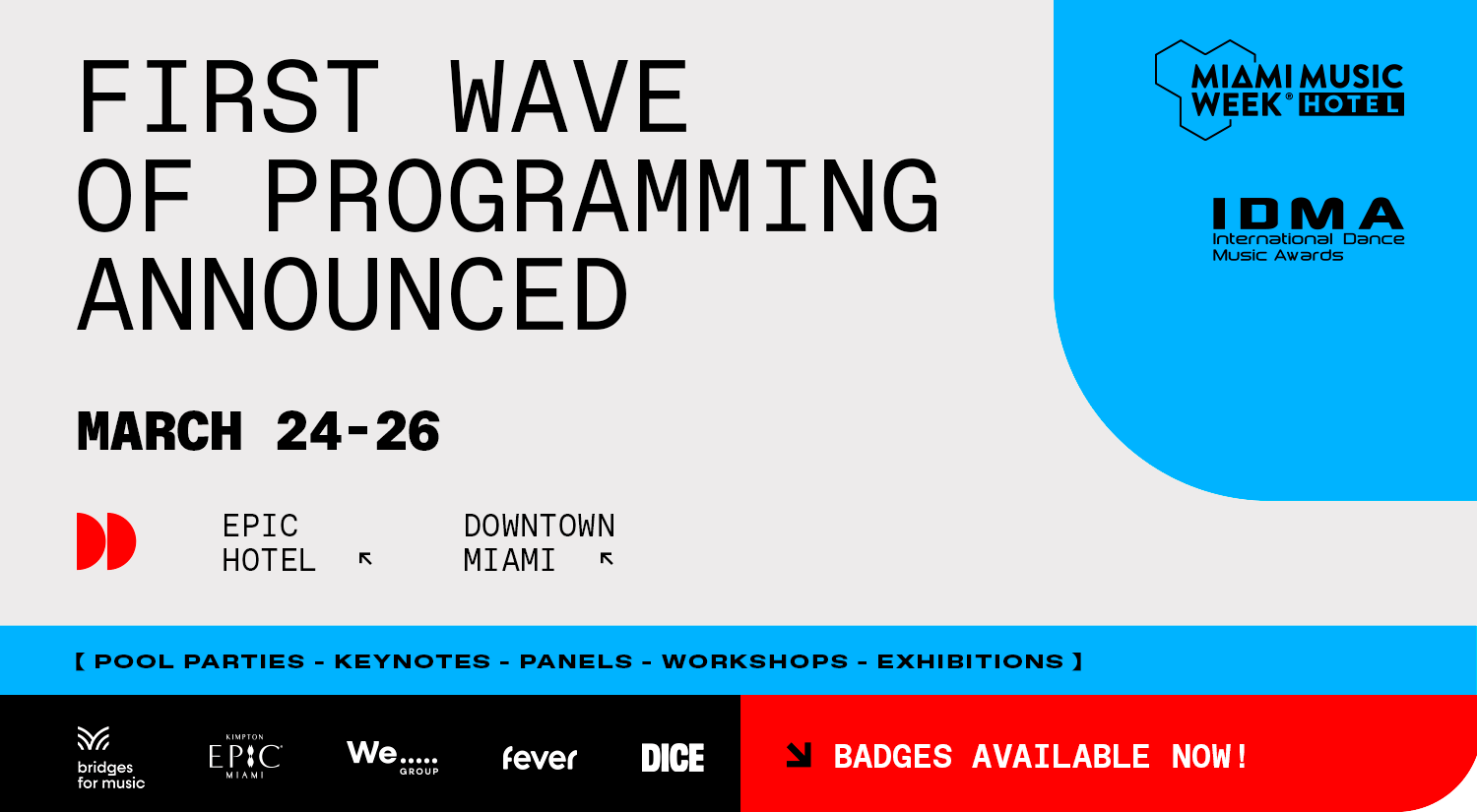 Winter Music Conference Unveils First Wave of Programming for 2026 ...